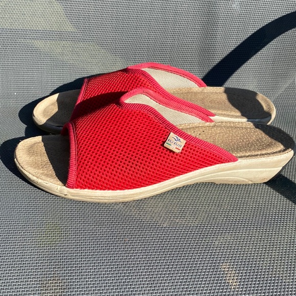 Fly Flot Italy | Shoes | Fly Flot Red Logo Mesh Top Made In Italy ...